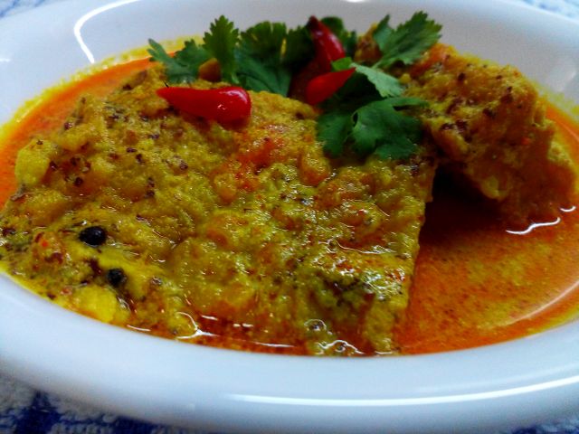 Dhoka Sabji or Besan ki katvi ki sabji - Dhokar Dalna