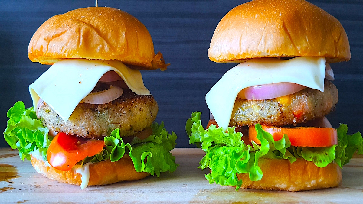 Mouthwatering Veg Burger Recipe- Made Quick and Easy
