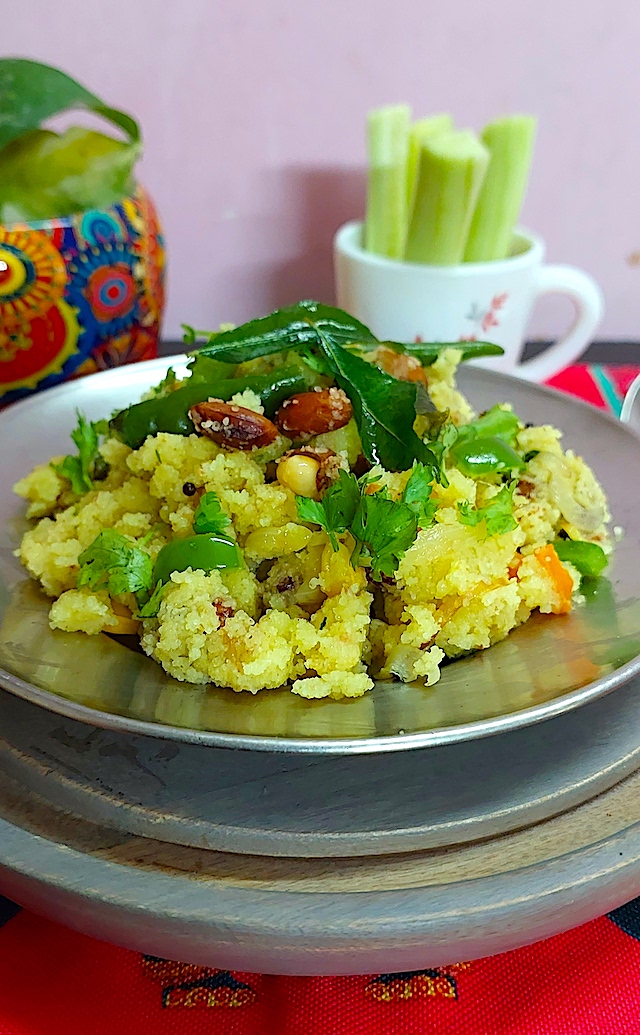 Easy Sooji Upma Recipe