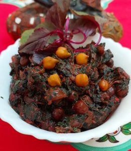 Lal Saag/Cholye/Red Spinach Recipe - Nutritious and Delicious